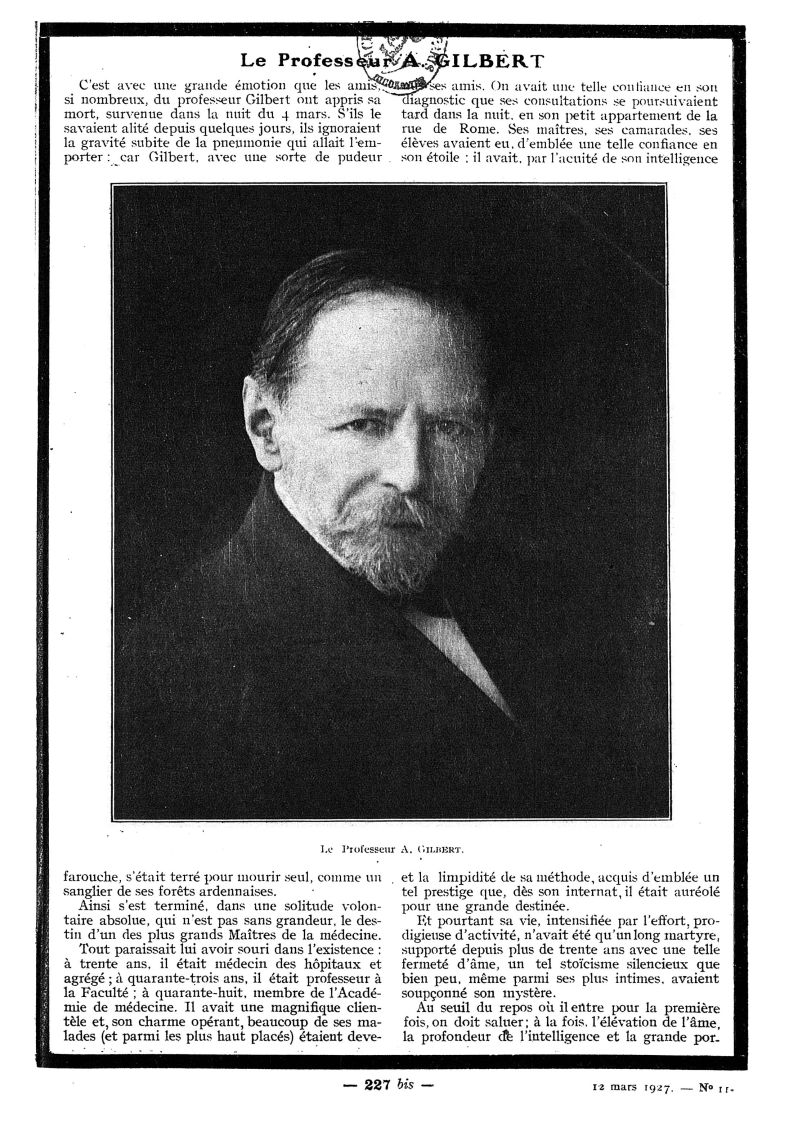 Nicolas Augustin Gilbert - Site de syndromedegilbert