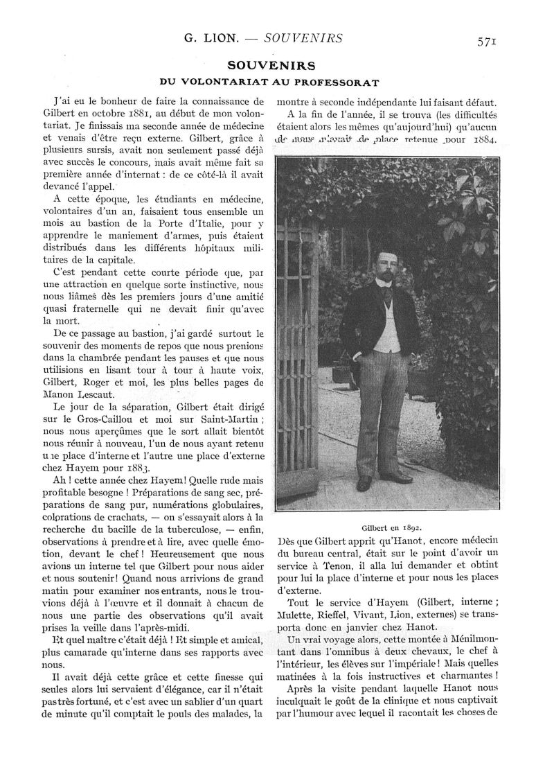 Nicolas Augustin Gilbert - Site de syndromedegilbert