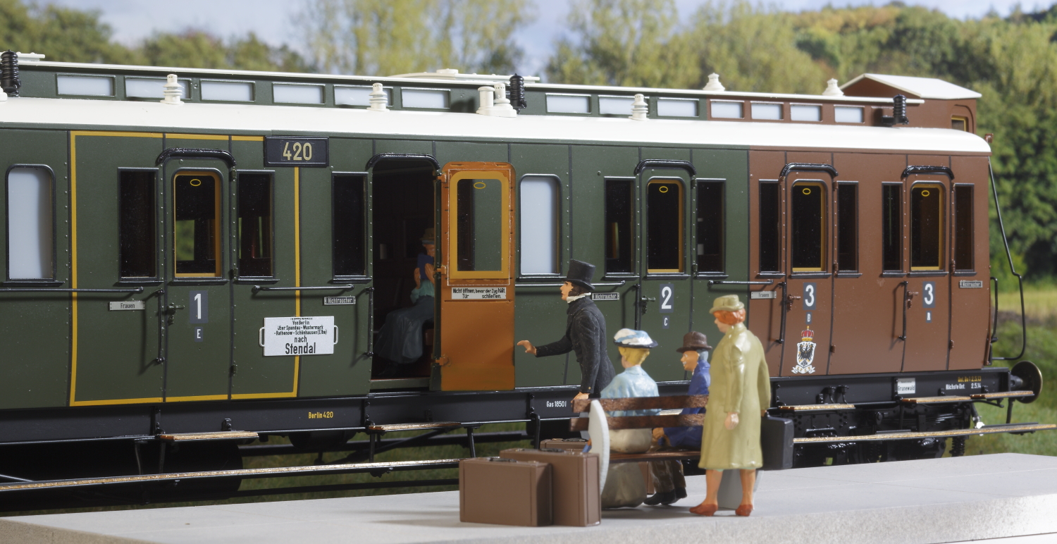 4-achsige preussische Abteilwagen - wunder-modelles Webseite!
