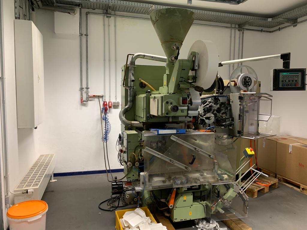 IMA C21 tea packing machine - teabagmachiness Webseite!