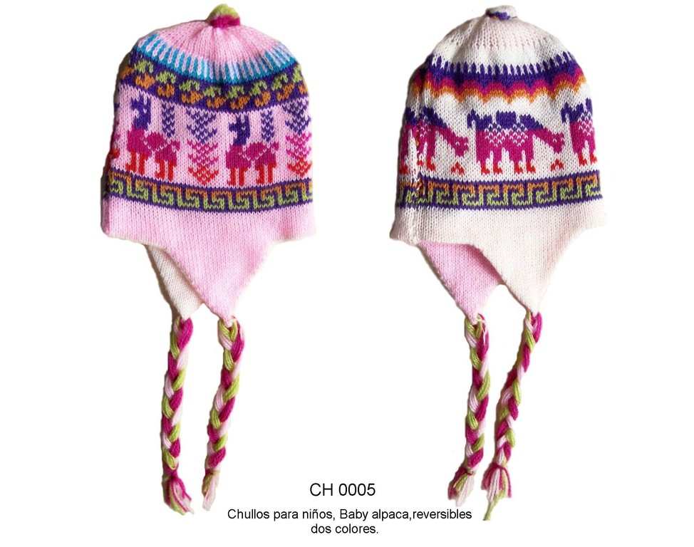 Chullos para niños - vigmar artesanias