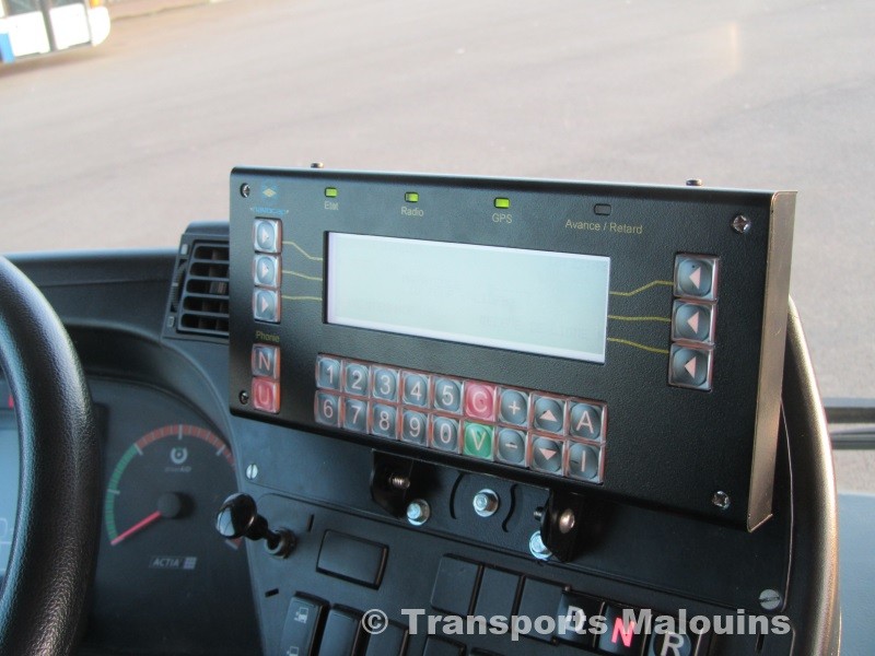 Installation du SAEIV d'EFFIA Transport - Transports Malouins