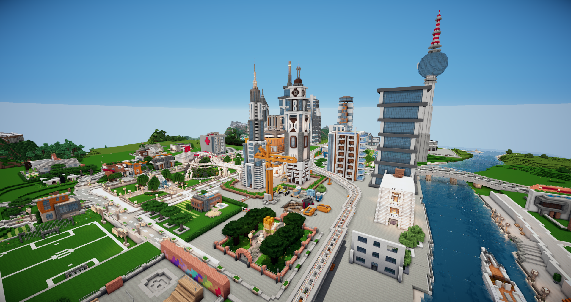 Die JannisCity - Minecraft Häuser bauen Webseite!