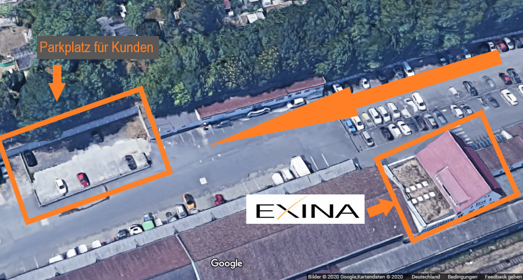 Nehmen Sie Kontakt auf - EXINA Wiesbaden