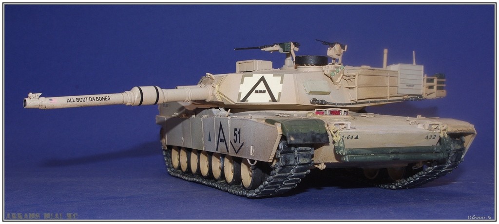 Abrams M1A1HC - Site de airplastique