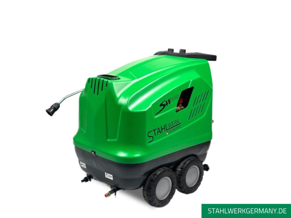 Stahlwerk Hochdruckreiniger SW150 150Bar 90C 230V - STAHLWERK GERMANY