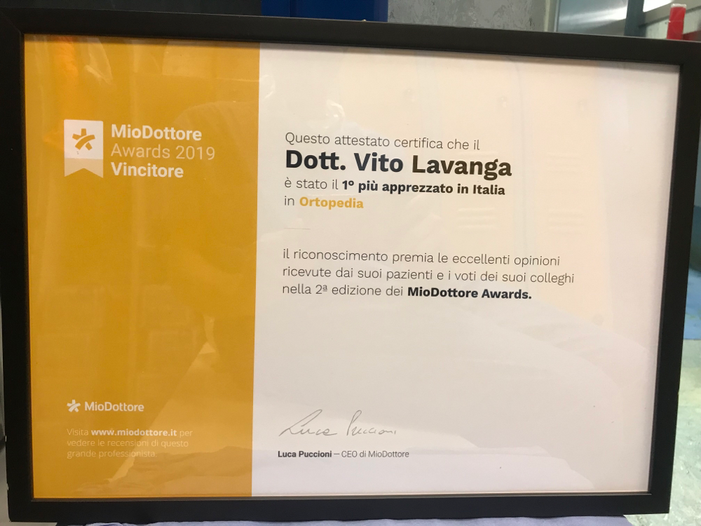 Dott. Vito Lavanga - Ortopedico - Chirurgo Vertebrale