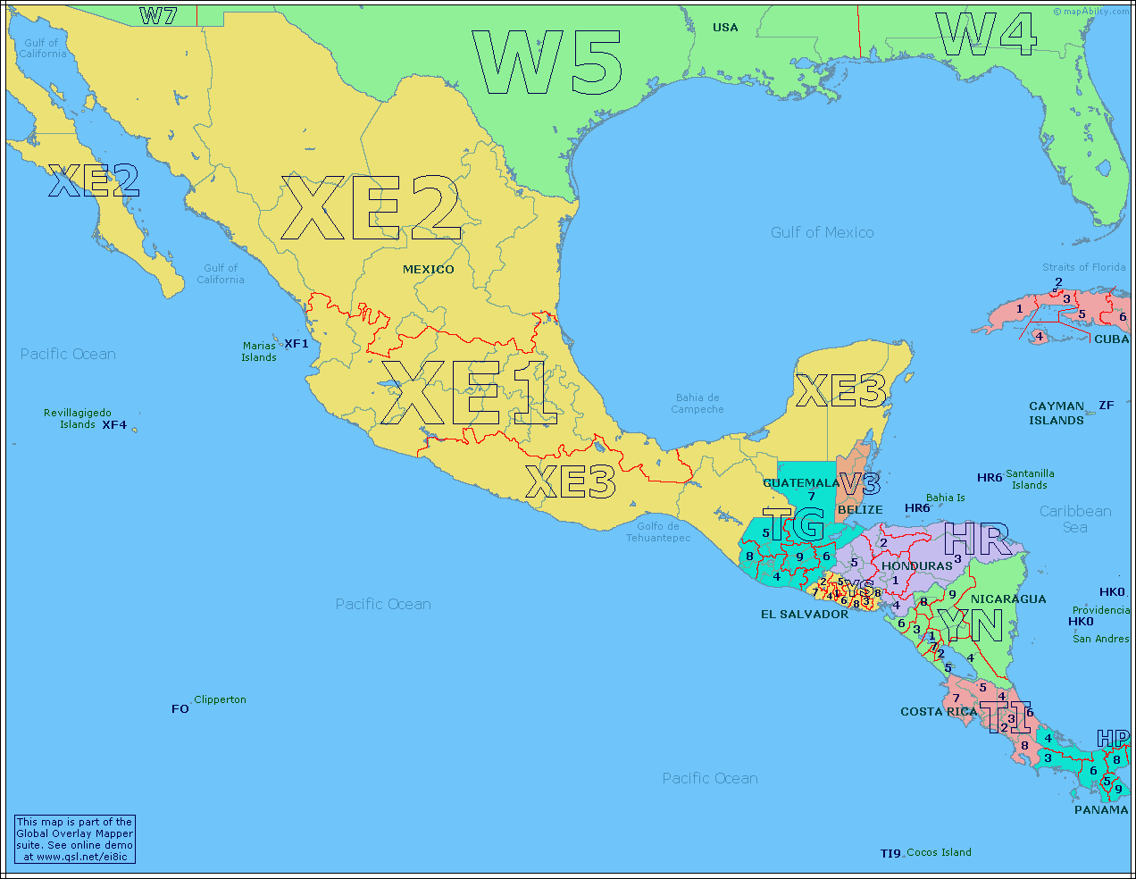 CQ Zone World Map - IV3XUX Ham Radio Station. 73's & DX