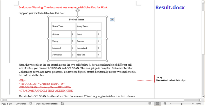 Java - Compare Two Word Documents and Find the Differences - codeexamples
