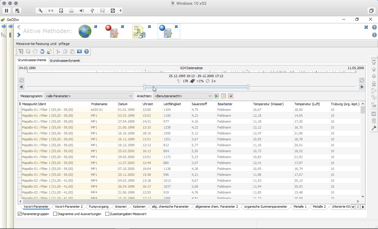Exploring geodata - GeODin - Smart data management