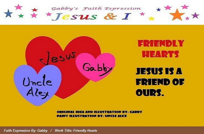Gabby's Faith Expression: Jesus and I - Hearts Philippines & Then Some