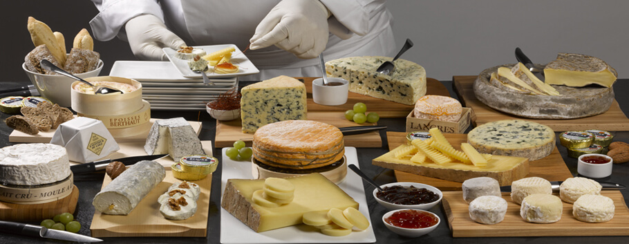 Différentes propositions de fromages au restaurant - Technologie ...