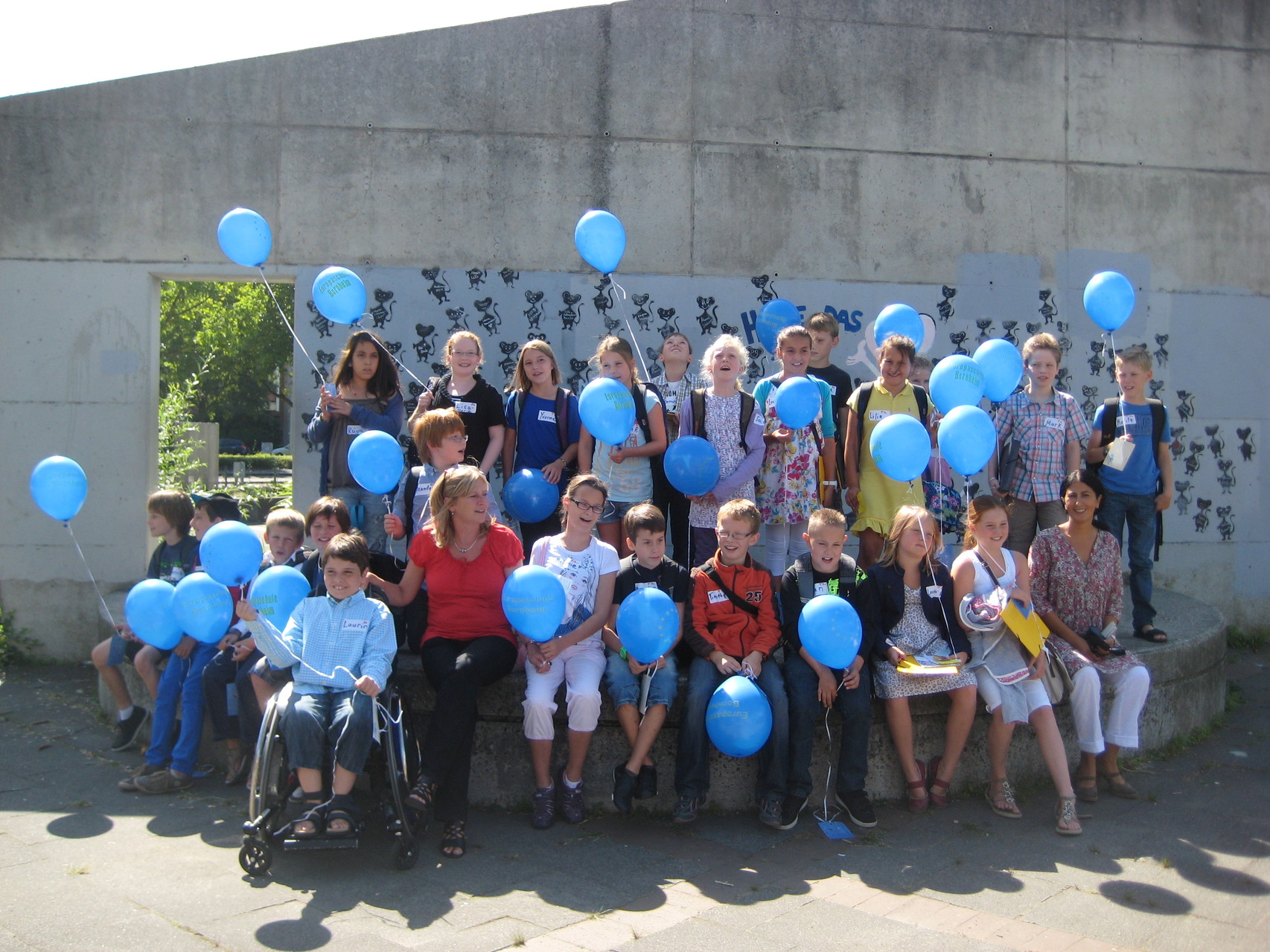 Unser erstes Projekt an der EuBo - Wir Herzenseuropäer: Klasse 6a der ...