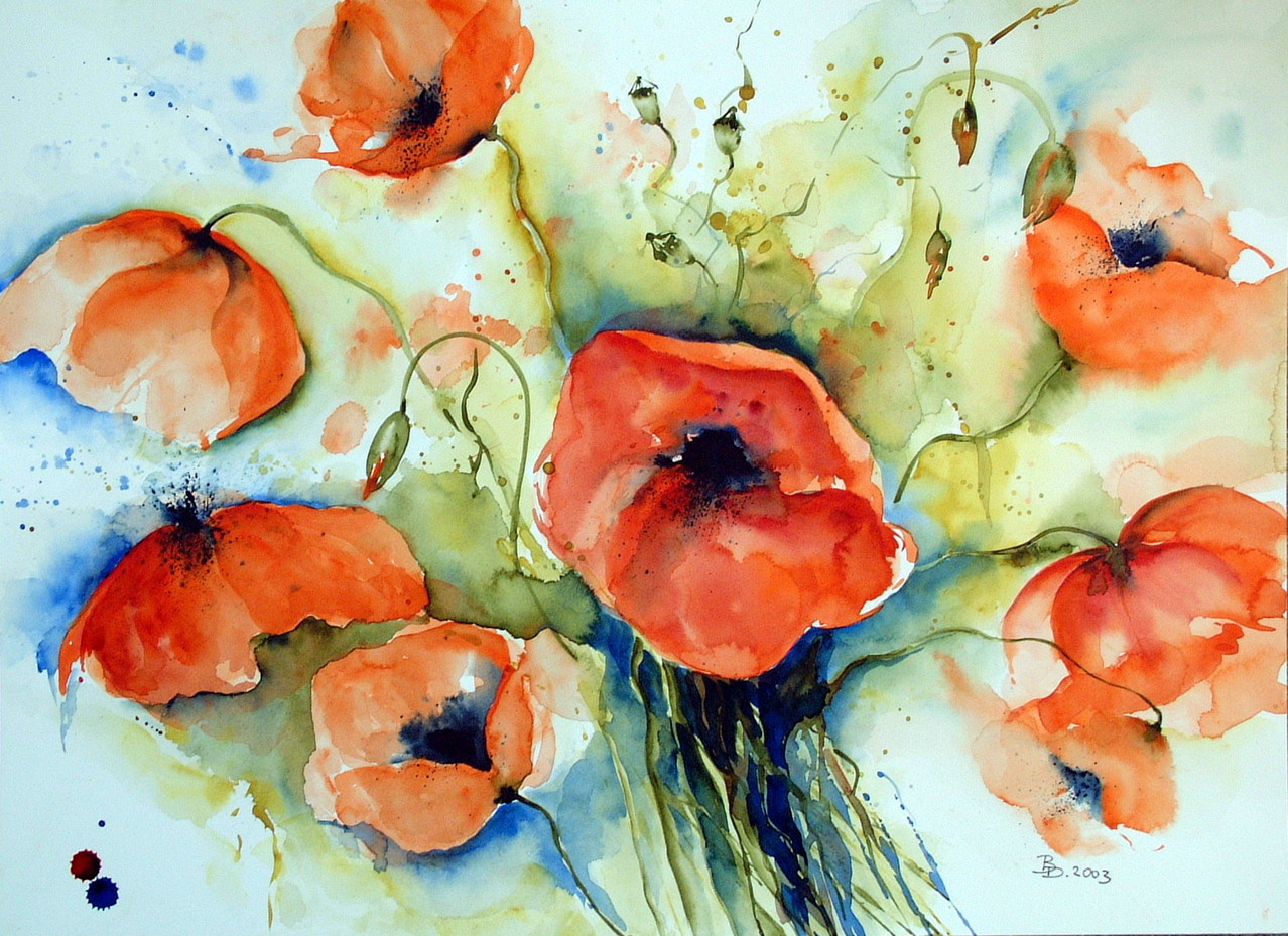 Blumen - http://atelier-brigitte.duerr.jimdo.com