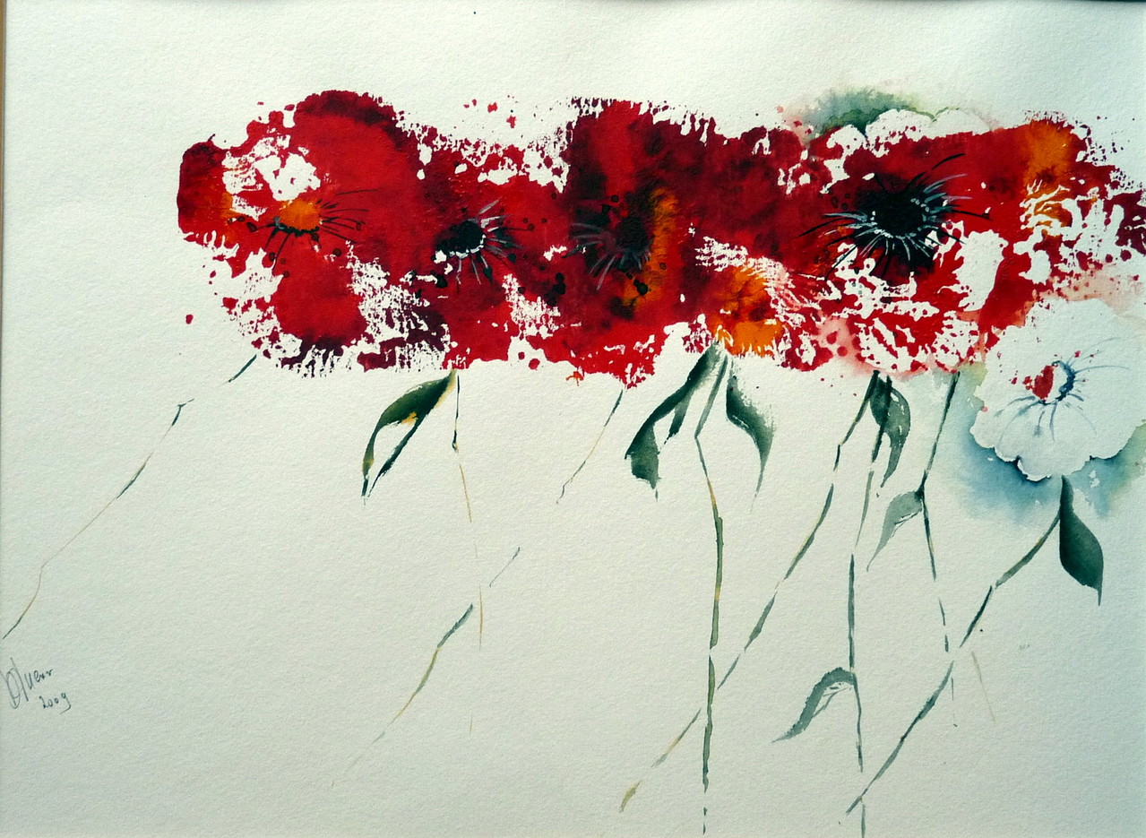 Blumen - http://atelier-brigitte.duerr.jimdo.com