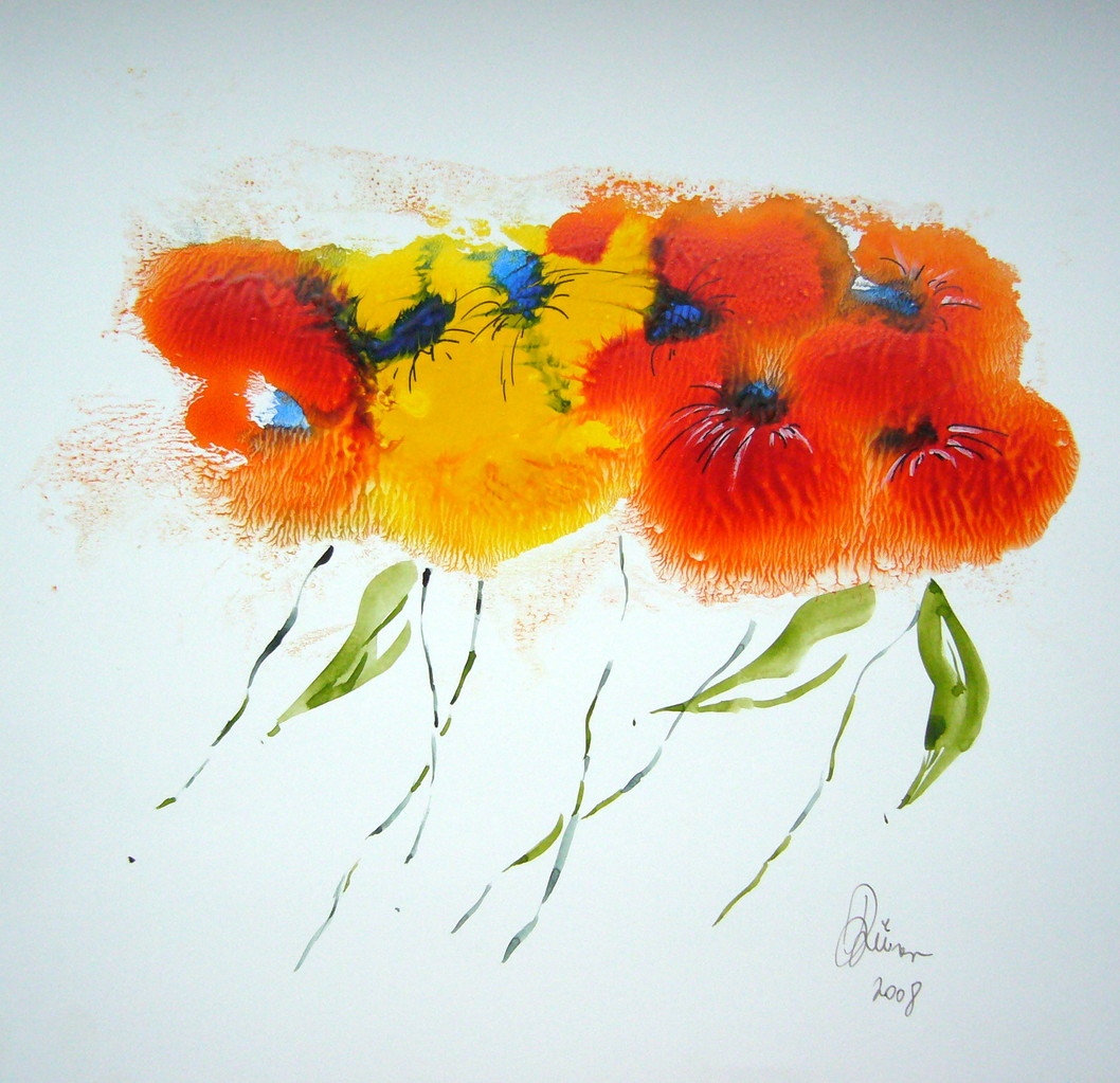 Blumen - http://atelier-brigitte.duerr.jimdo.com