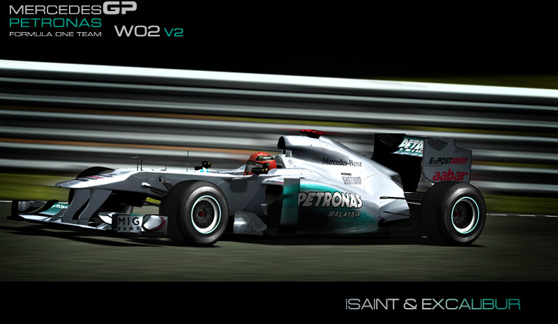 Mercedes GP W02 V.2 by Excalibur & Isaint - gp4racing