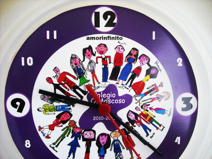 Relojes de pared coles - amorinfinito personalizado