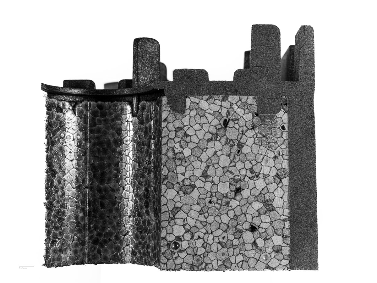 Expanded Polypropylene - particular particle