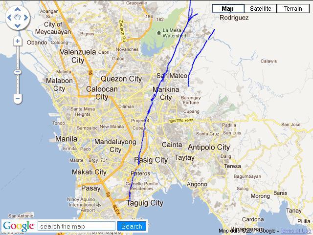 Manila fault line - Philippines Disasters