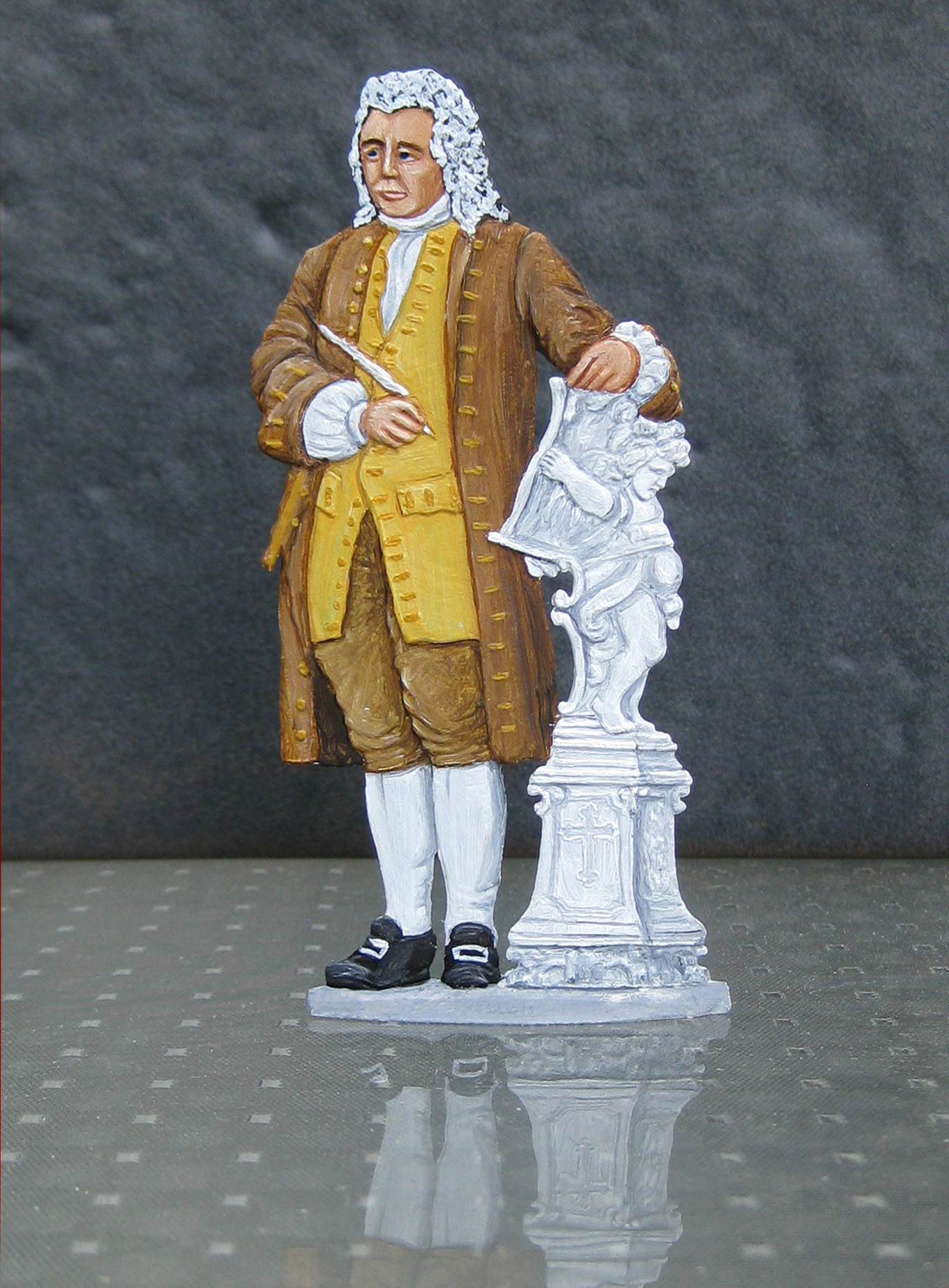 Bach Figure + Bach Figurine + Bach Bust + Bach Tin Figure + Bach ...
