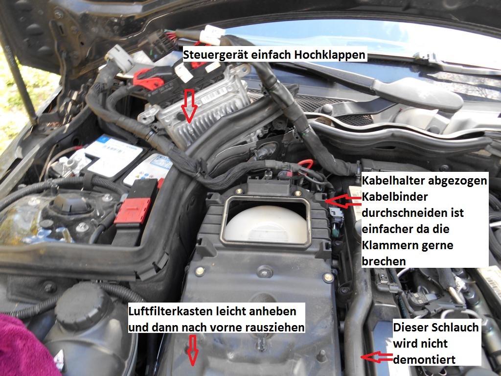 Faszinierend W204 Druckschalter Klimaanlage Einbauort Bild
