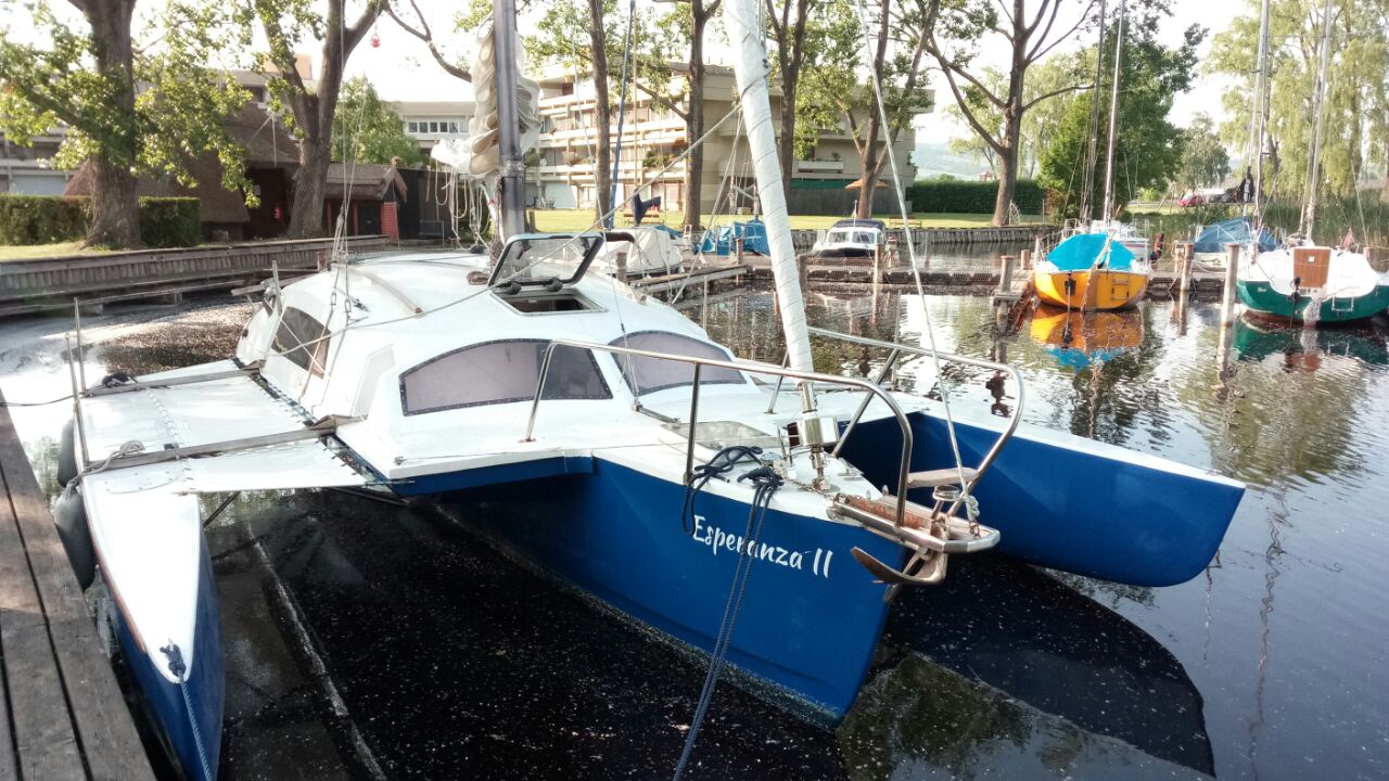 Vom Telstar 26 "Mau" zum Trimaran "Esperanza II" - trimaranesperanzas ...