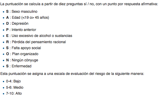 SAD PERSONS - Página web de pseudomonas