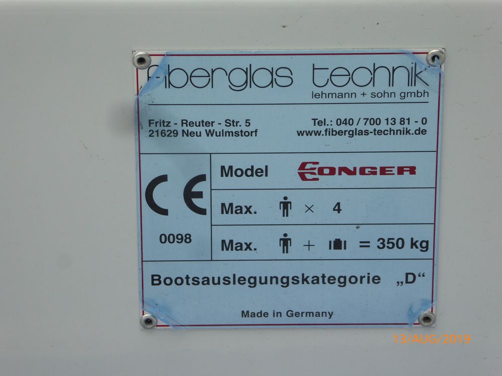 Der WSV hat ein neues Boot- Jolle Conger - WSV Altwarmbüchen