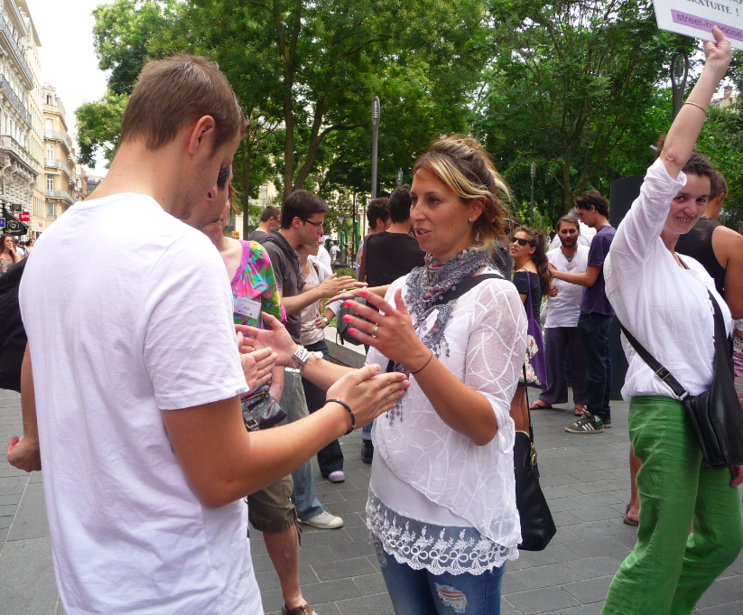 Hypnose de rue - Virginie tout simplement