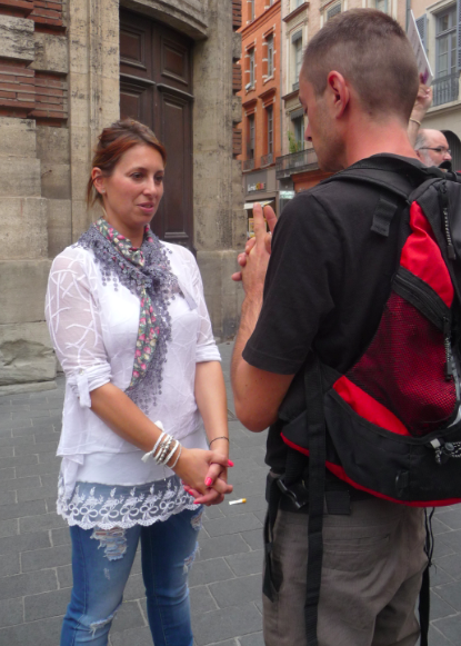 Hypnose de rue - Virginie tout simplement