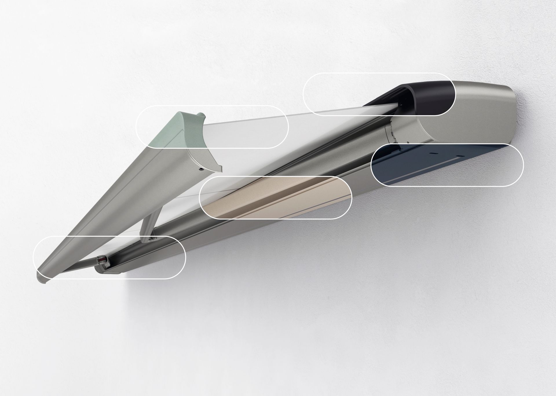 Markisenstoffe und Farben - Henneken Duisburg