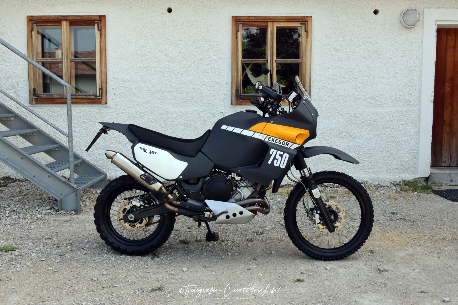 XTZ750 Rally Raid - ExesoR-motorcycles Custom Motorcycles & Cafe Racers ...