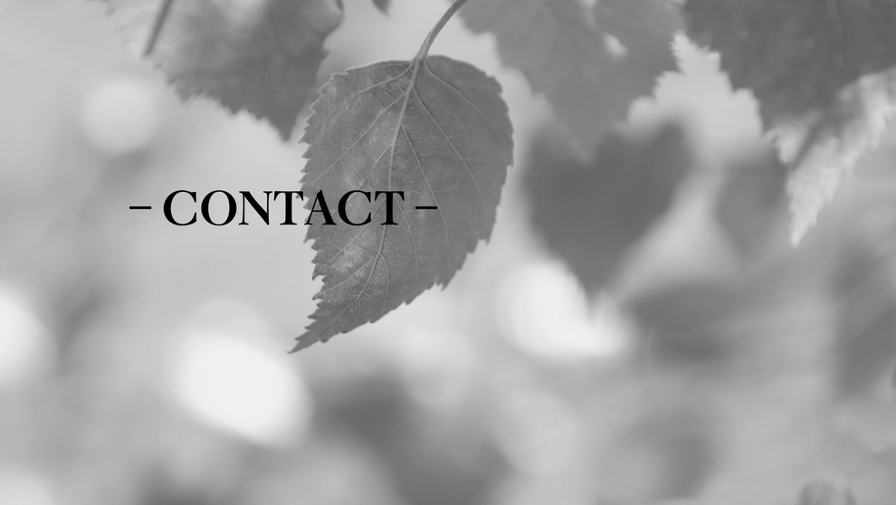 CONTACT - 姫路市網干｜シミ専門自宅サロンSIRO