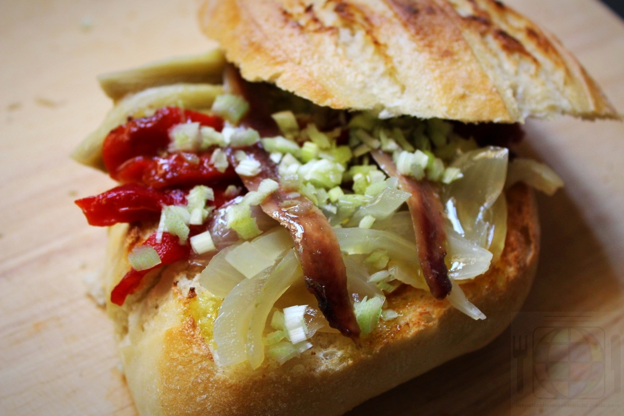 Bocata de Escalivada - lavueltaalmundodelacocina