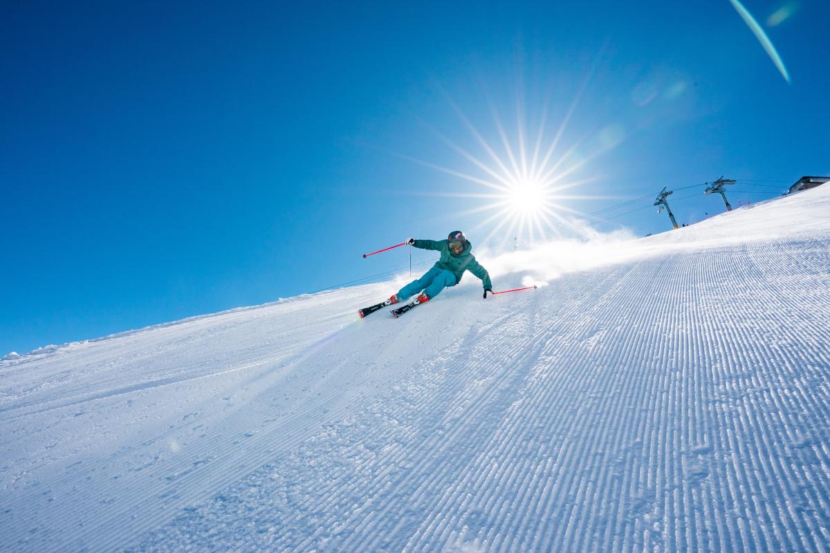 Ski the Steepest Ski Slope in the World on the Schilthorn - Interlaken Adventure Hostel