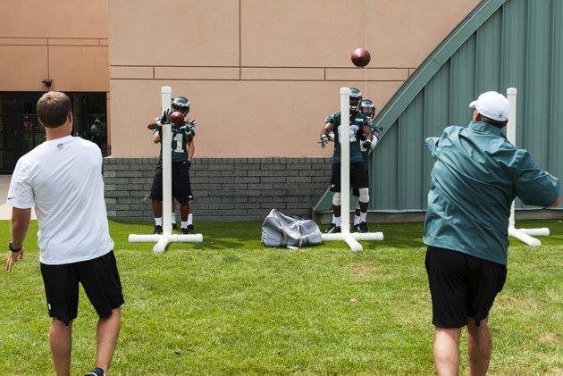 Goal Post Distraction Drill - Página Jimdo de theplaybook