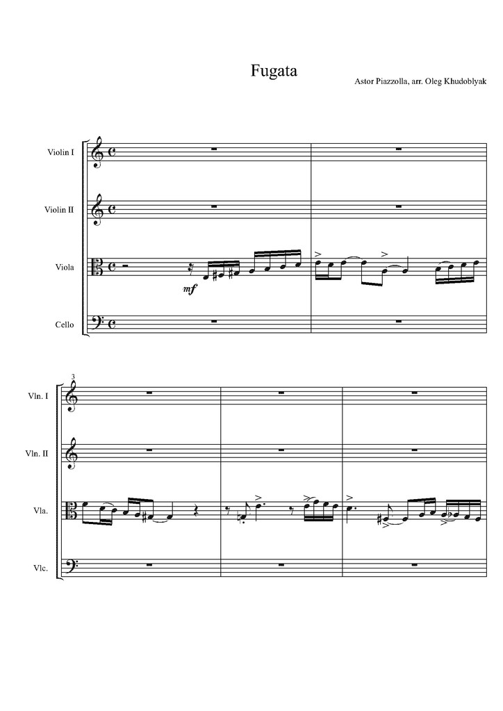 Latin Music / Musica Latinoamericana - Ноты для струнного квартета ...