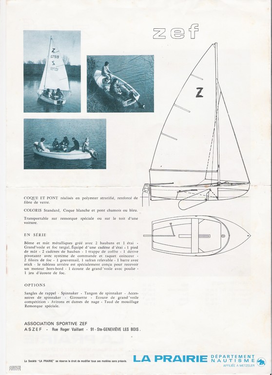Zef - Premiers éléments de navigation à voile - Dériveur Zef : Le site ...