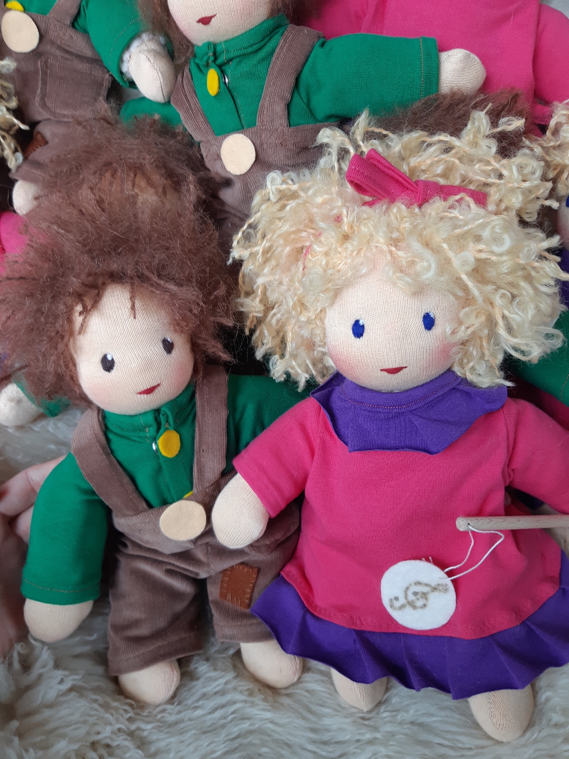 Mein Februar-Werk - Handgemachte Stoffpuppen Waldorfart, Vojta ...