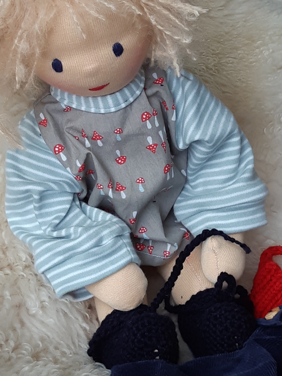 Fipsi Will Auch Mit Zum Weihnachtsmarkt - Handgemachte Stoffpuppen ...