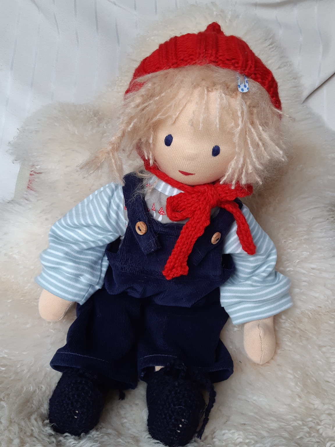 Fipsi Will Auch Mit Zum Weihnachtsmarkt - Handgemachte Stoffpuppen ...