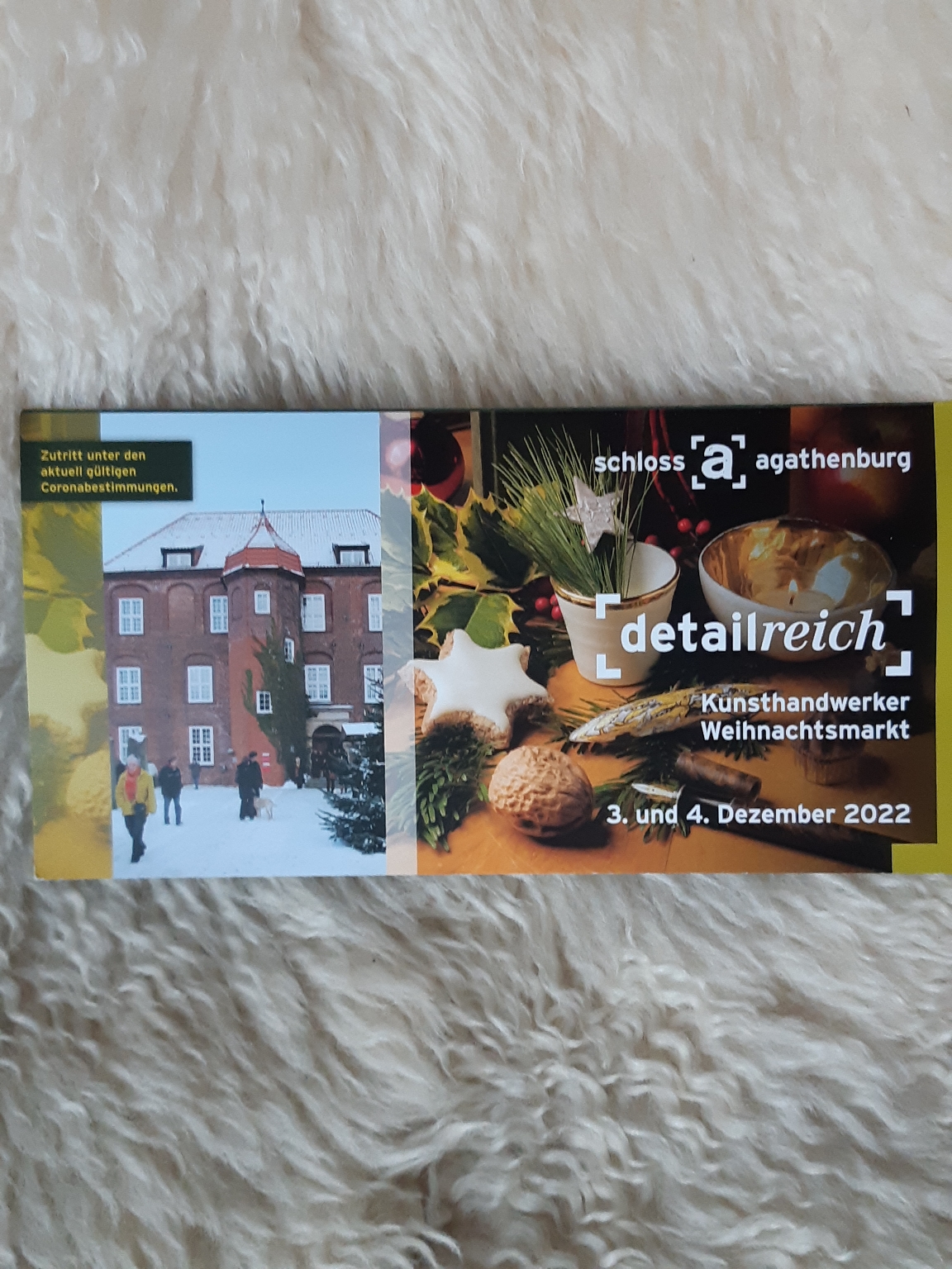 Infos Zum Kunsthandwerker-Weihnachtsmarkt "detailreich" Auf Schloss ...