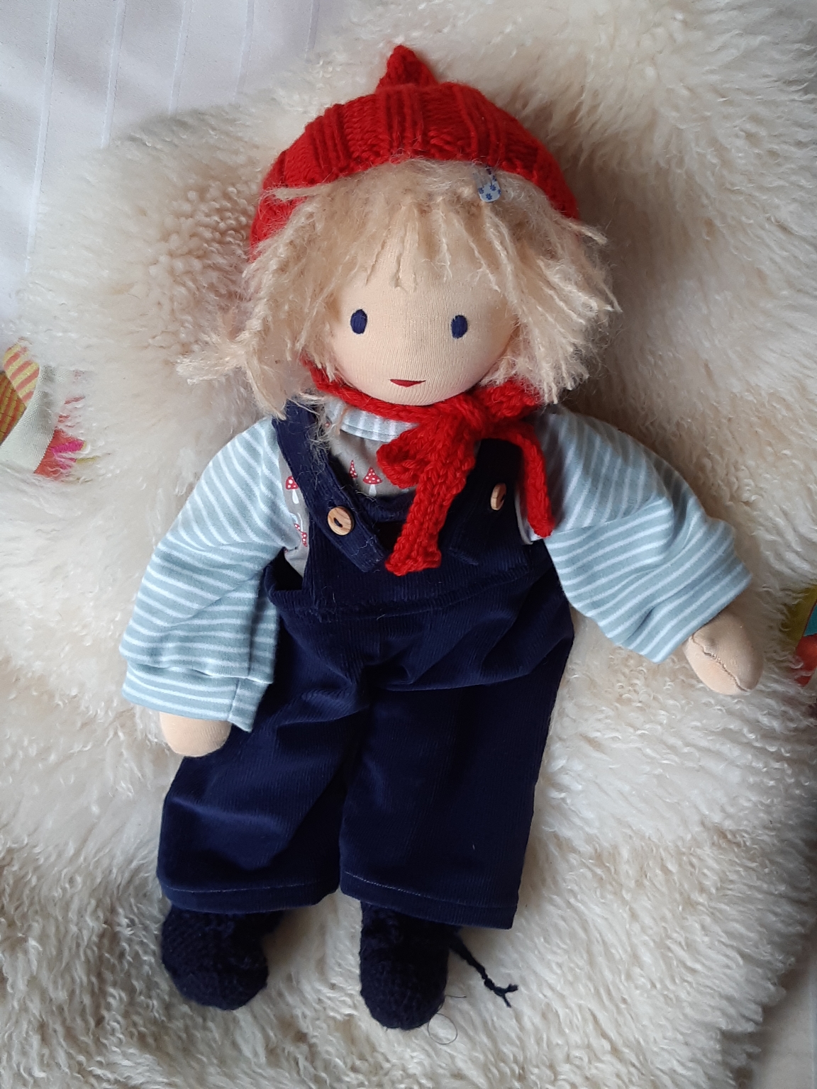 Fipsi Will Auch Mit Zum Weihnachtsmarkt - Handgemachte Stoffpuppen ...