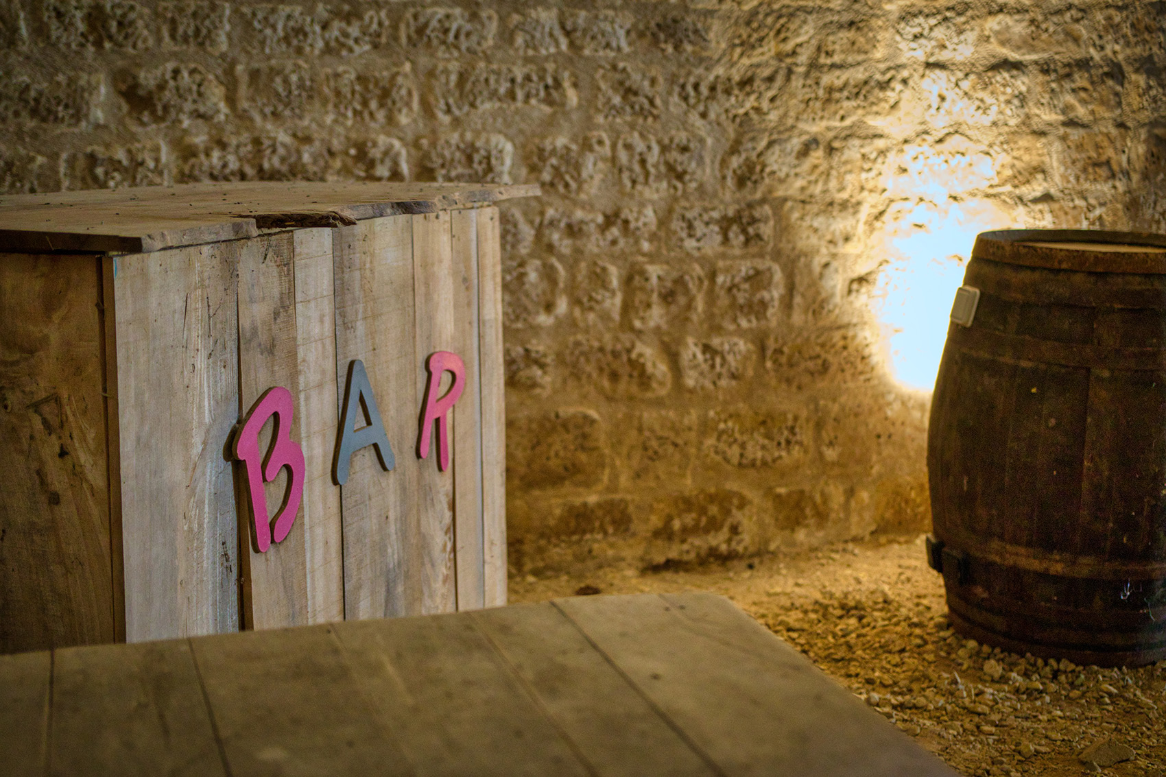 La Cave - Le Grand Chatelier - Hébergements Nature Evènements Bien-être