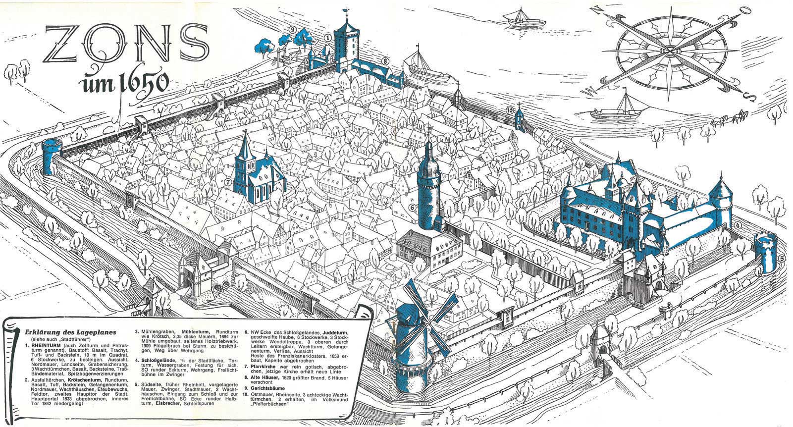 Das sind wir - Stadtrundgang Zons