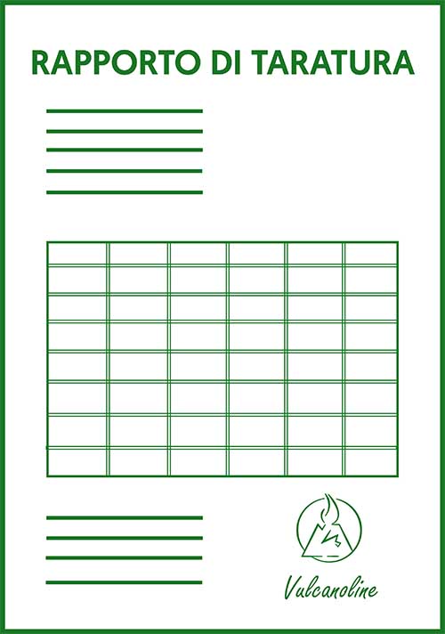 Taratura strumenti di misura - Vulcanoline