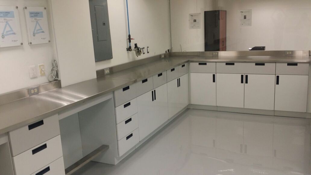 Gabinetes para laboratorio - Muebles para laboratorio