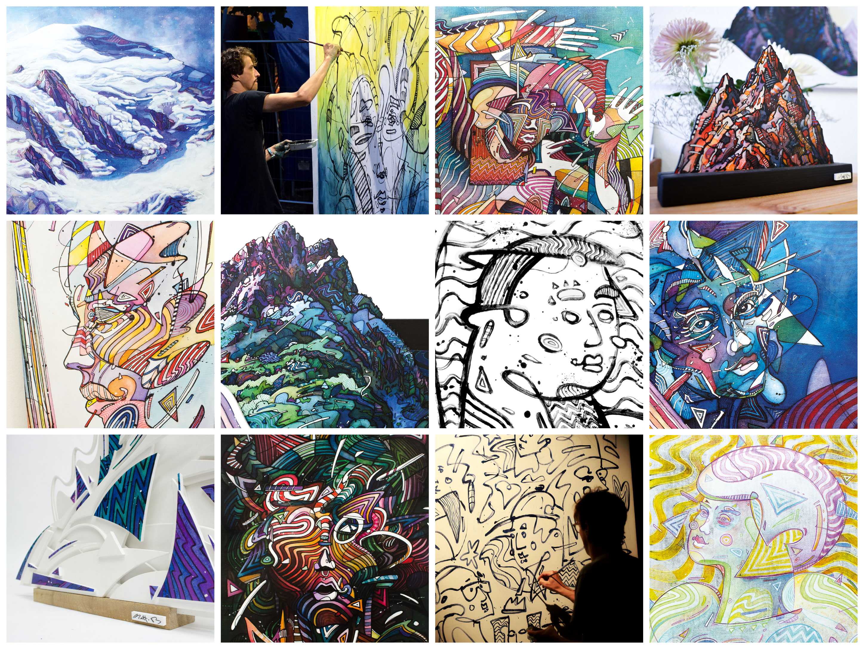 Bienvenue sur le site de Matt.B - Matt.B / Artiste plasticien