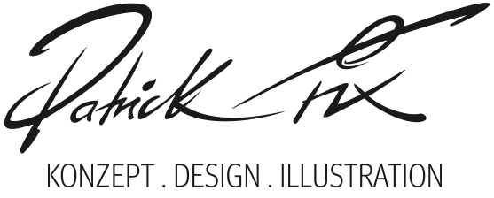 Schön dass Sie da sind! - Patrick Fix Illustration Konzept Design